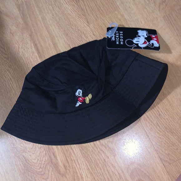 Disney | Accessories | Nwt Disney Mickey Mouse Bucket Hat Black | Poshmark